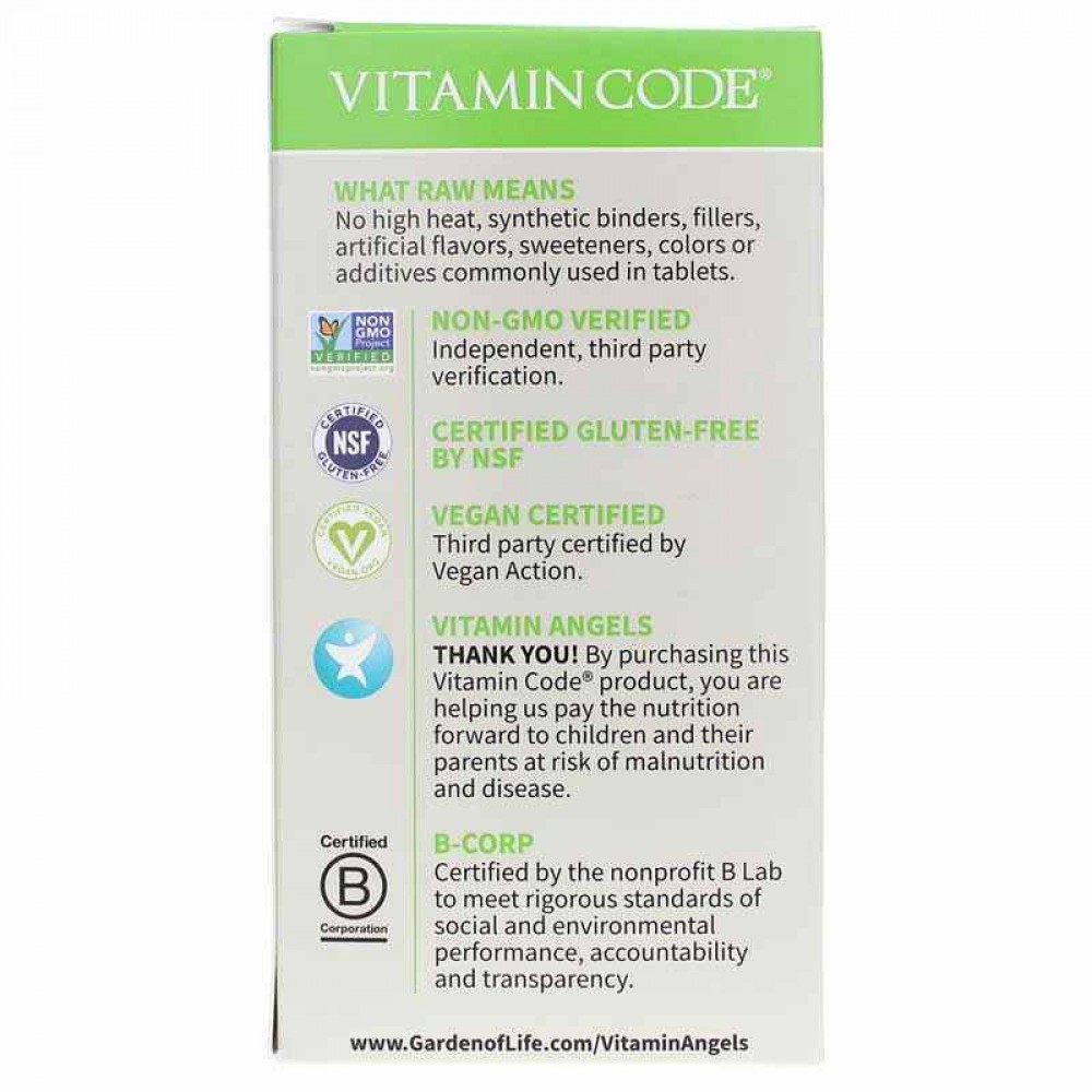 Garden Of Life Vitamin Code Raw B-Complex